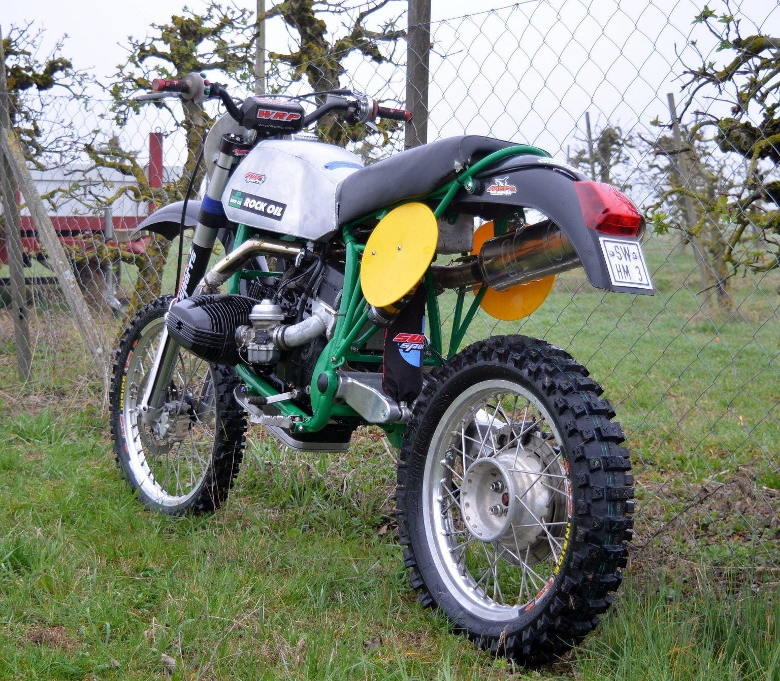 Enduroboxer, a BMW airhead transformed from a police motorcycle into an ...