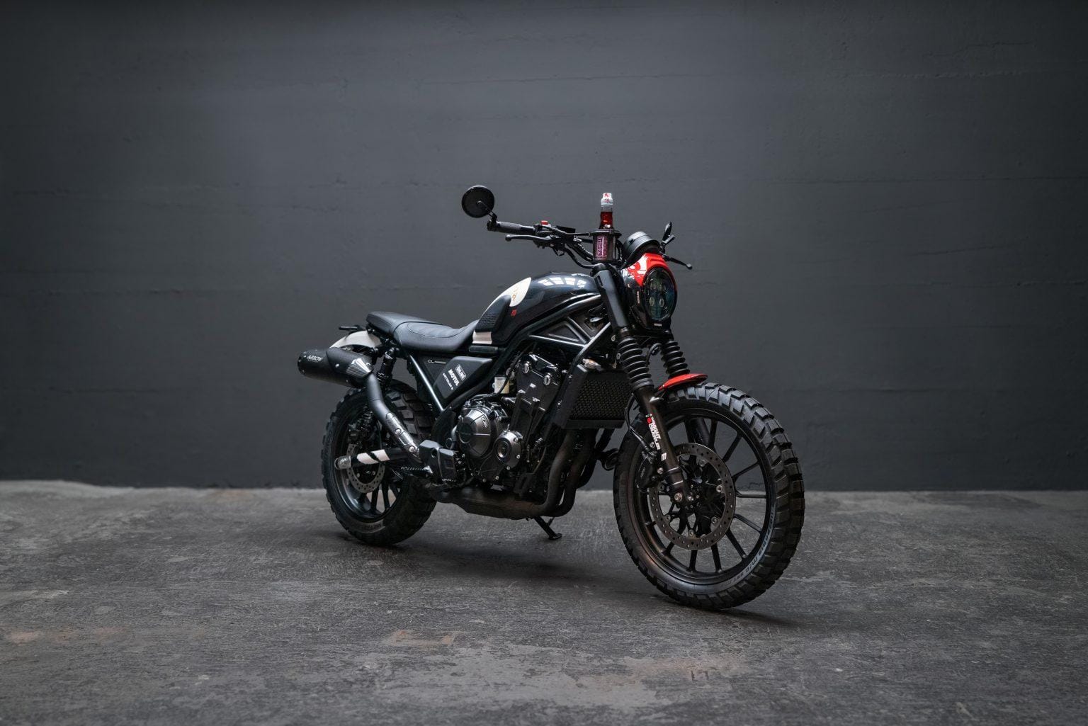 "The Nightcrawler" Honda CL500 with MOTOISM Plug&Play CL500 kit ...